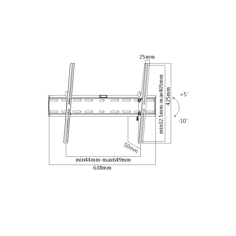 TILT LED/LCD WALL MOUNT