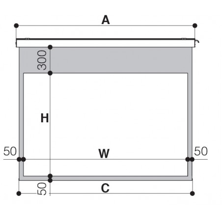 Delta 2 serie, motorized screens
